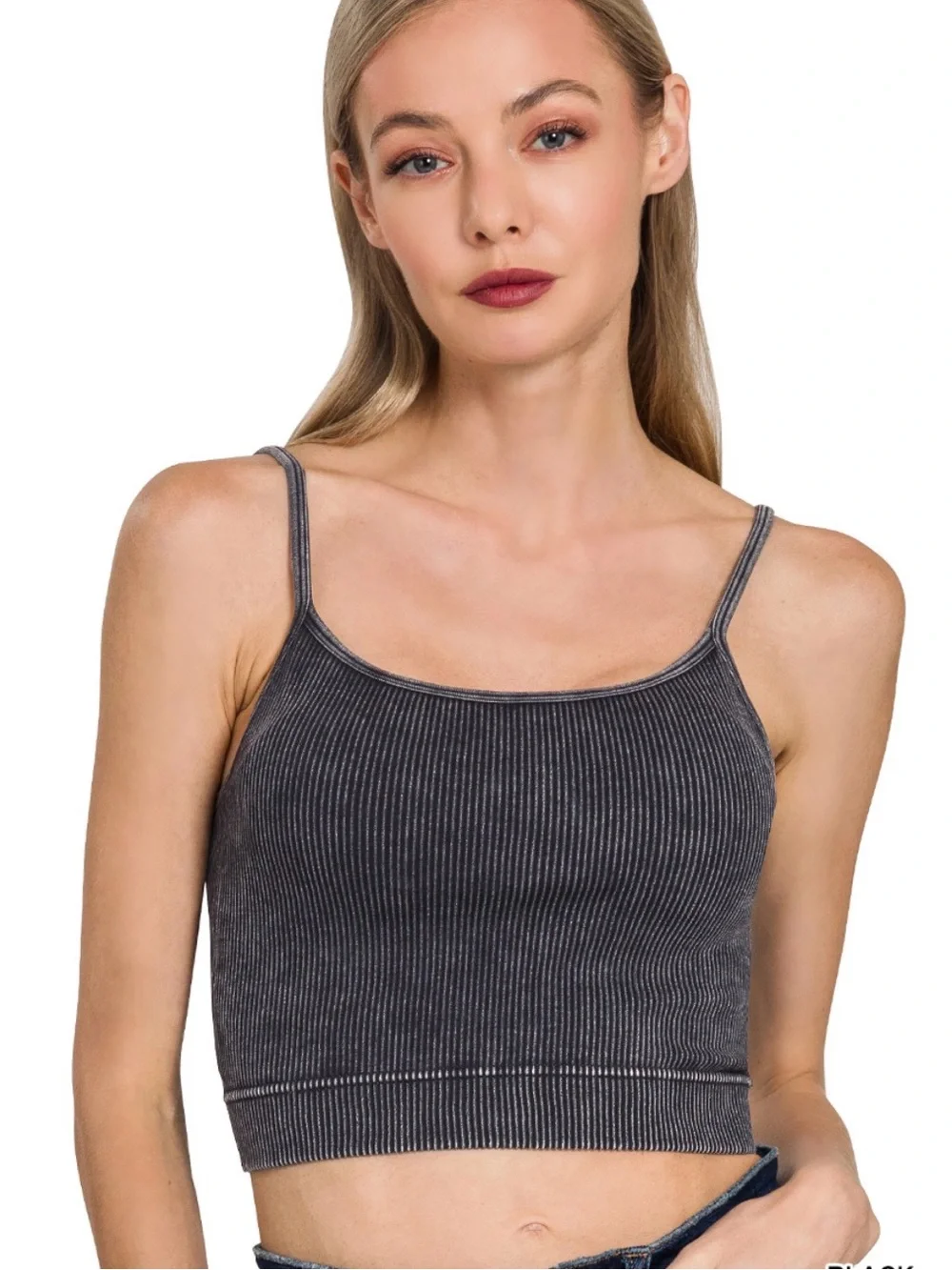 Zenana Outfitters | Tops | New Zenana Stone Washed Adjustable Straps ...